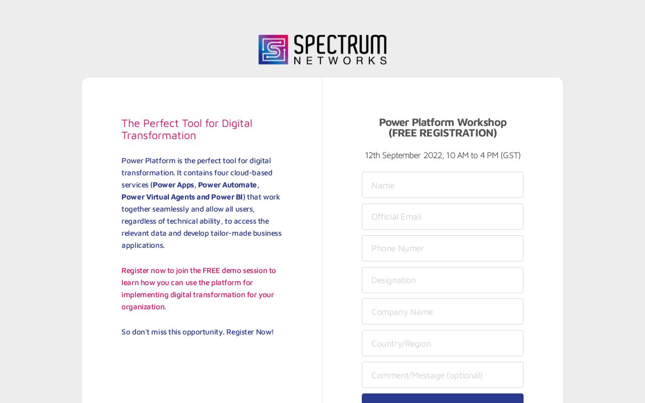 Power Platform Workshop